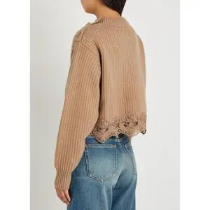 Chloé Wool And Cashmere Blended Sweater