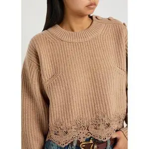 Chloé Wool And Cashmere Blended Sweater