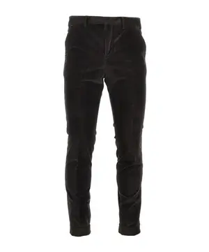 PT TORINO Corduroy Casual Trousers - Brown