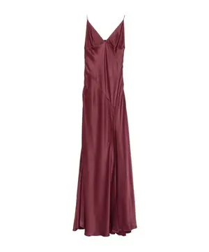 Alberta Ferretti Sleeveless Dress - Red