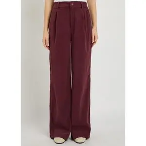 Varley Wide-leg Corduroy Trousers