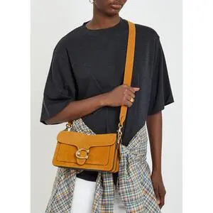COACH Suede Shoulder Bag