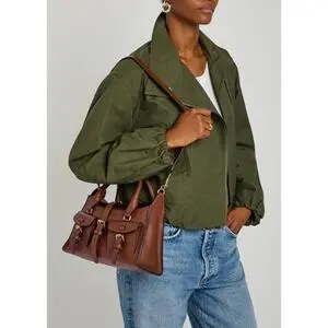 Mulberry Double Handle Crossbody Bag