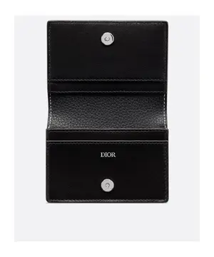 Dior Saddle Business Card Holder