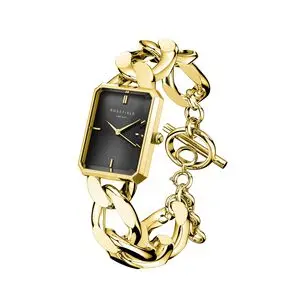 ROSEFIELD Studio Edition Octagon Xs Ladies Toned Chain Watch - Gold