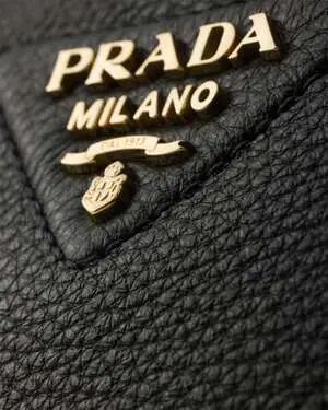 Prada Large Leather Tote Bag