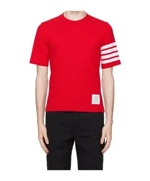 Thom Browne Jersey 4-bar Short Sleeve T-shirt