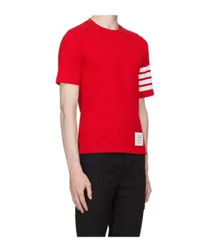 Thom Browne Jersey 4-bar Short Sleeve T-shirt