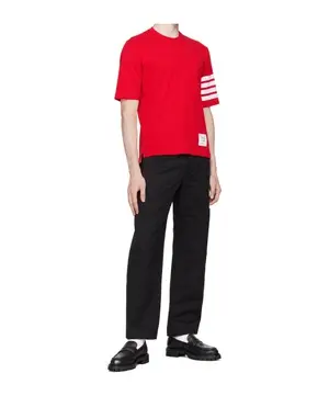 Thom Browne Jersey 4-bar Short Sleeve T-shirt