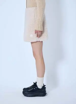 Moncler Teddy Mini Skirt