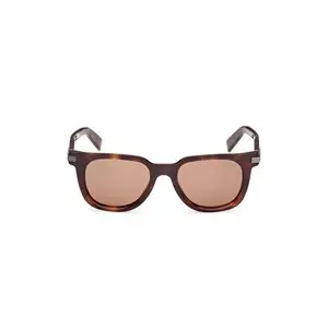 Zegna Square Frame Sunglasses - Full Frame