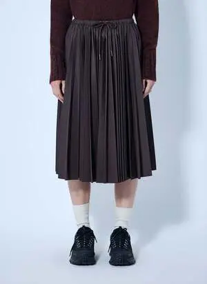 Moncler Pleated Midi Skirt