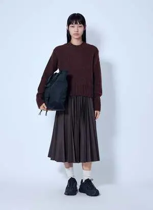 Moncler Pleated Midi Skirt