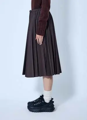 Moncler Pleated Midi Skirt
