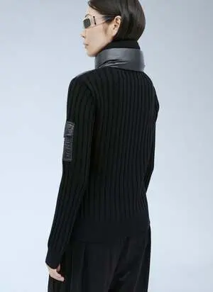 Moncler Padded Wool Cardigan