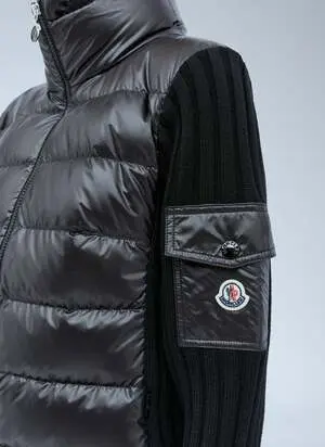 Moncler Padded Wool Cardigan