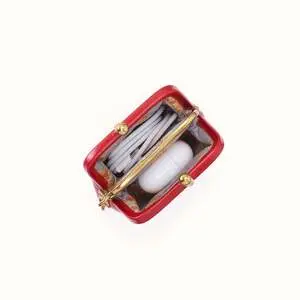 Hobo Alba Frame Clip Pouch - True Red