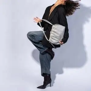 Hobo Isabelle Shoulder - Smoke Silver