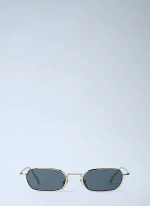 Prada Pr D58s Sunglasses - Gold