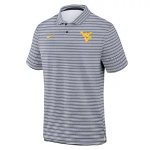 Nike West Virginia Primetime Dri-fit College Polo - Blue
