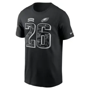 Nike Saquon Barkley Philadelphia Eagles Salute To Service Nfl T-shirt - Black