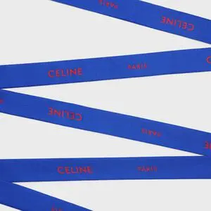 Celine Tape Ribbon, 192 - Blue/red