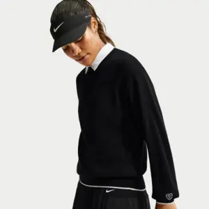 Nike Tailored Performance Dri-fit Loose Long-sleeve Golf Sweater