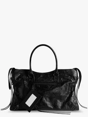 Balenciaga Le City Bag L Leather Handbag