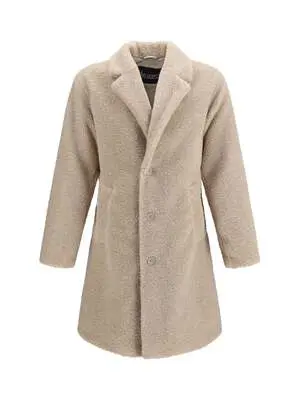 Herno Teddy Coat - Cream