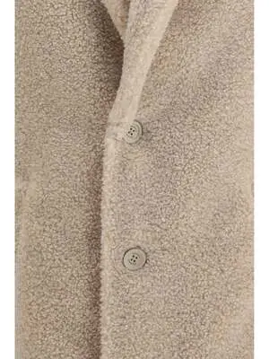 Herno Teddy Coat - Cream