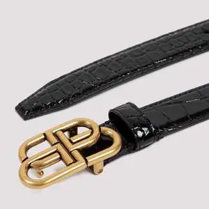 Balenciaga Bb Thin Belt