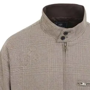 MASTERMIND WORLD Check Harrington Jacket