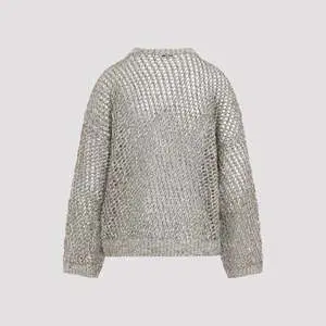 Brunello Cucinelli Fish-net Sweater - Multicolor