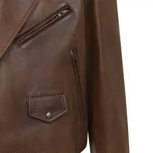 MAISON MARGIELA Biker Leather Jacket