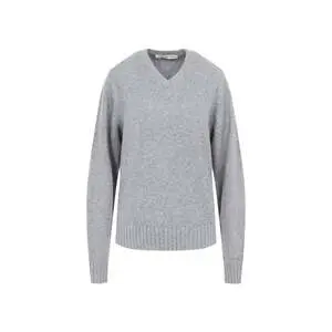 Carven V-neck Jumper - Gray