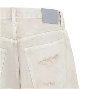 Balenciaga Relaxed Curved Jeans - Multicolor