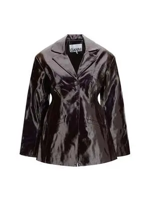 GANNI Future Glossy-finish Jacket - Multicolor