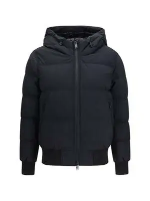 Moose Knuckles Soho Down Bomber Jacket - Black