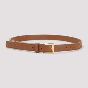 Bottega Veneta Leather Belt