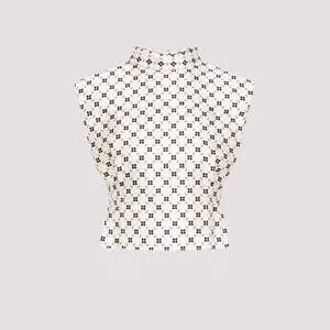 LANVIN Cropped Sleeveless Top - Multicolor