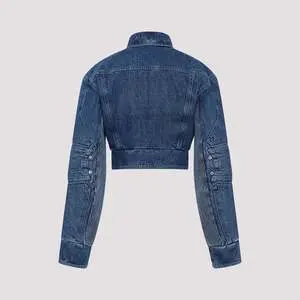 Off-White Motorcycle Hole Crop Jacket
