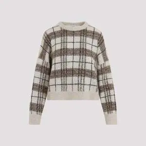 Brunello Cucinelli Check Sweater