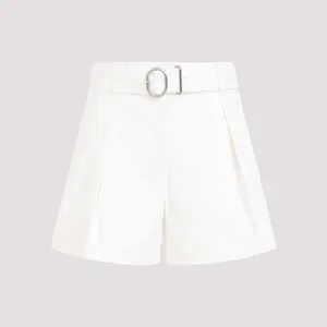 JIL SANDER Mid Waist Shorts