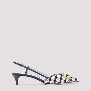 Valentino Garavani V Logo Slingback