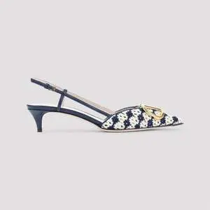 Valentino Garavani V Logo Slingback