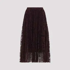 ERMANO SCERVINO Ermanno Scervino Lace Midi Skirt