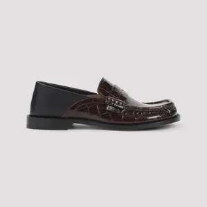 Loewe Campo Flap Back Loafers