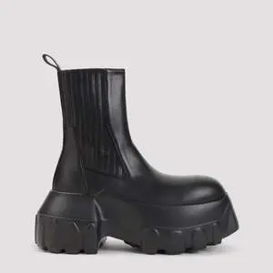 Rick Owens Beatle Mega Tractor Boot - Black