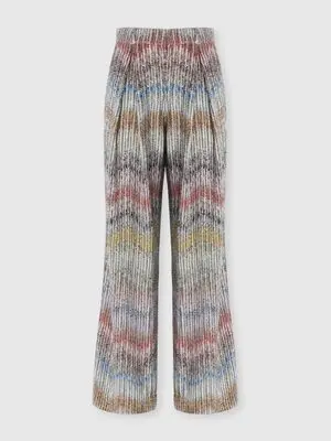 Missoni Relaxed-fit Trousers With Pleats