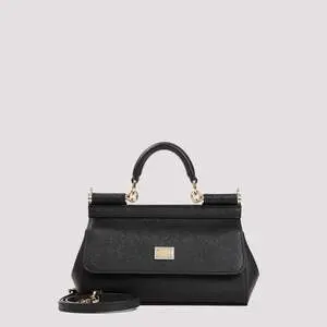 Dolce & Gabbana Small Sicily Top Handle Bag - Black